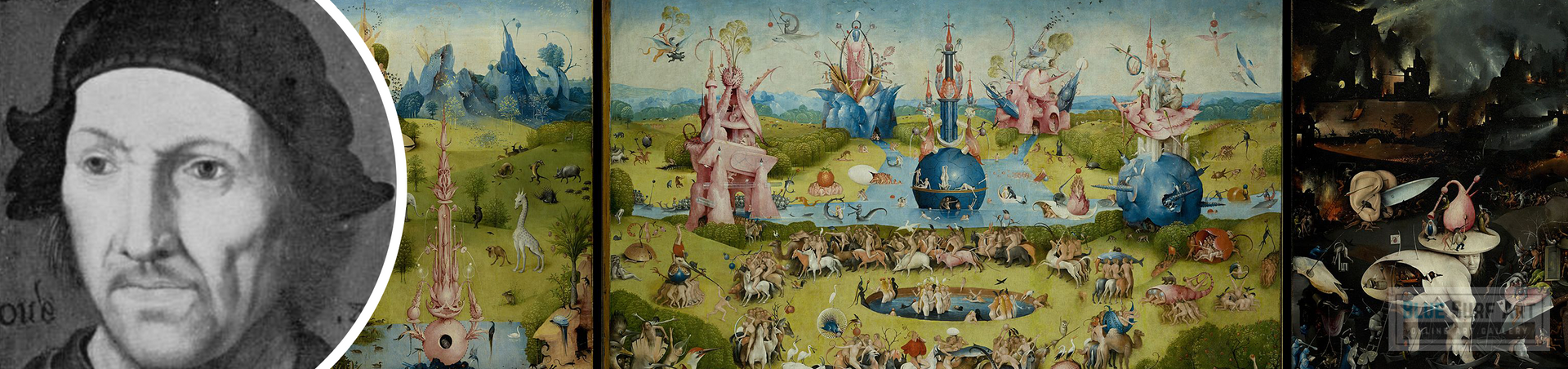 Hieronymus Bosch Artist I Blue Surf Art