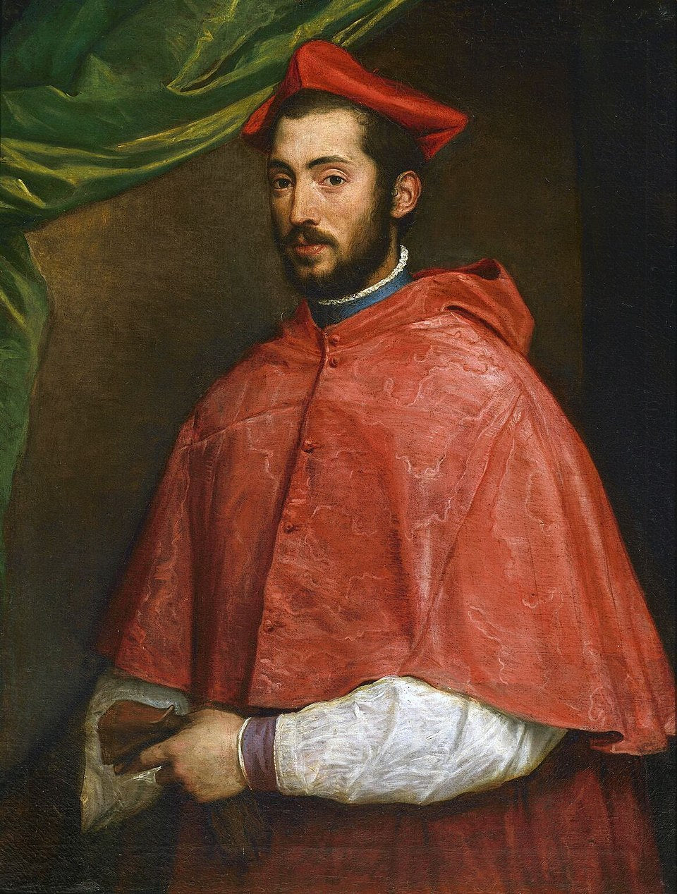French Cardinal Georges d’Armagnac & Secretary by Titian – Double ...