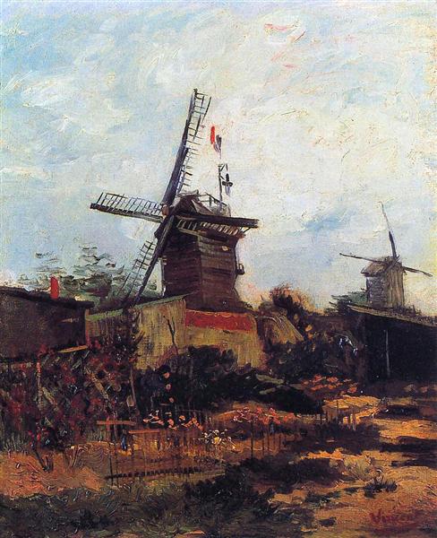 The Mill of Blute End (1886) by Van Gogh — Artizon Museum, Tokyo – Blue ...