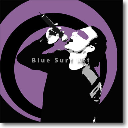 Bono – Blue Surf Art